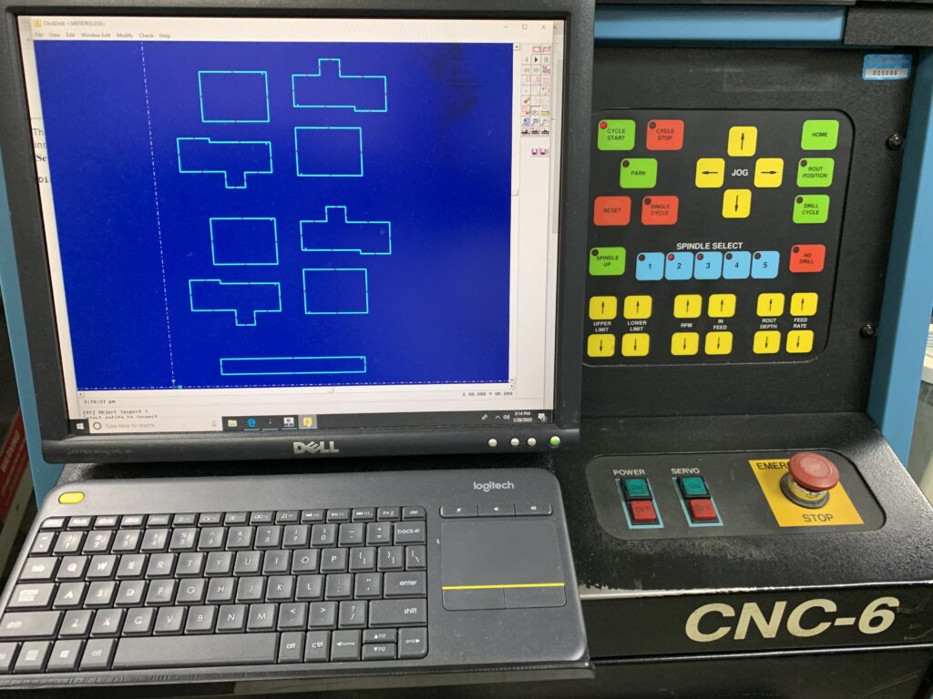 Excellon CNC6 Monitor Conversion - FASTechnologies Corp